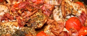 Nem og lækker opskrift på kyllingefilet med bacon